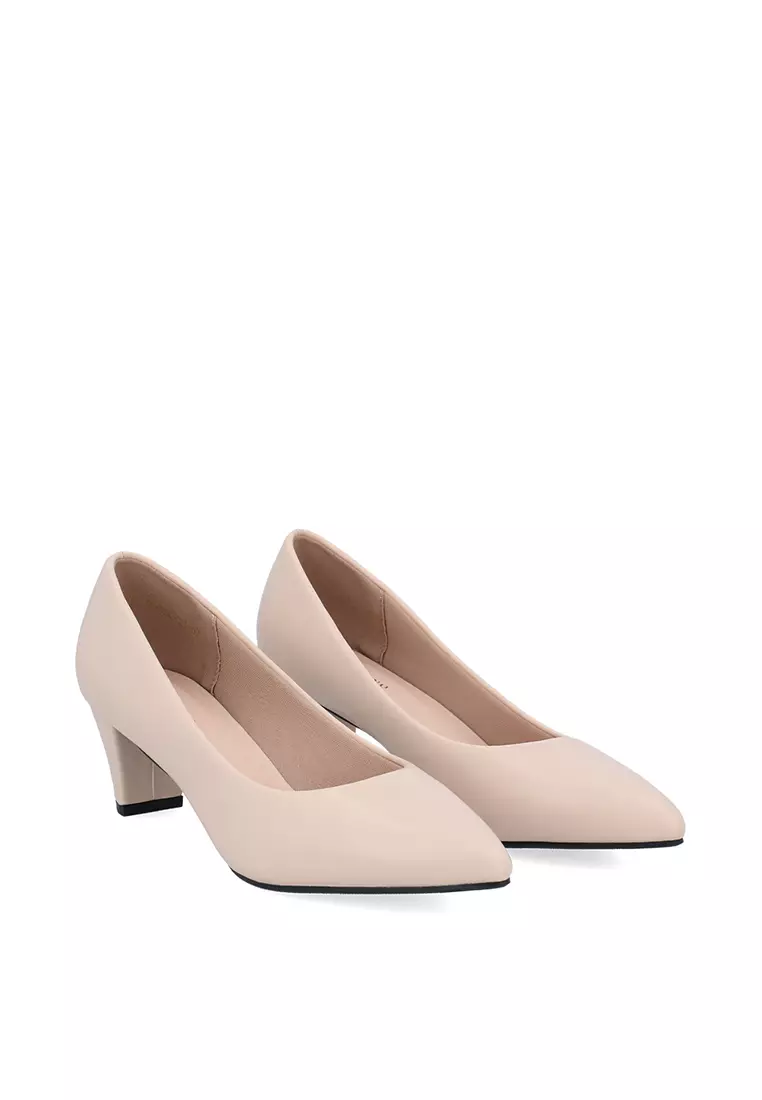 Buy Carlo Rino Beige CR Nora Pumps 2025 Online | ZALORA