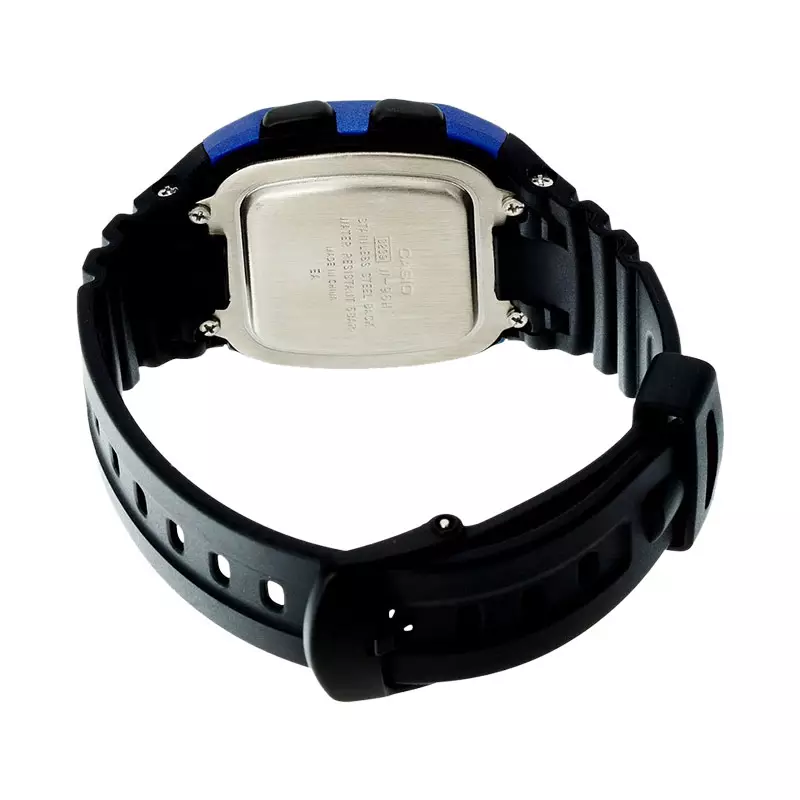 Jual CASIO Jam Tangan Pria Casio Standard W-96H-2AVDF W96 W-96H Black ...