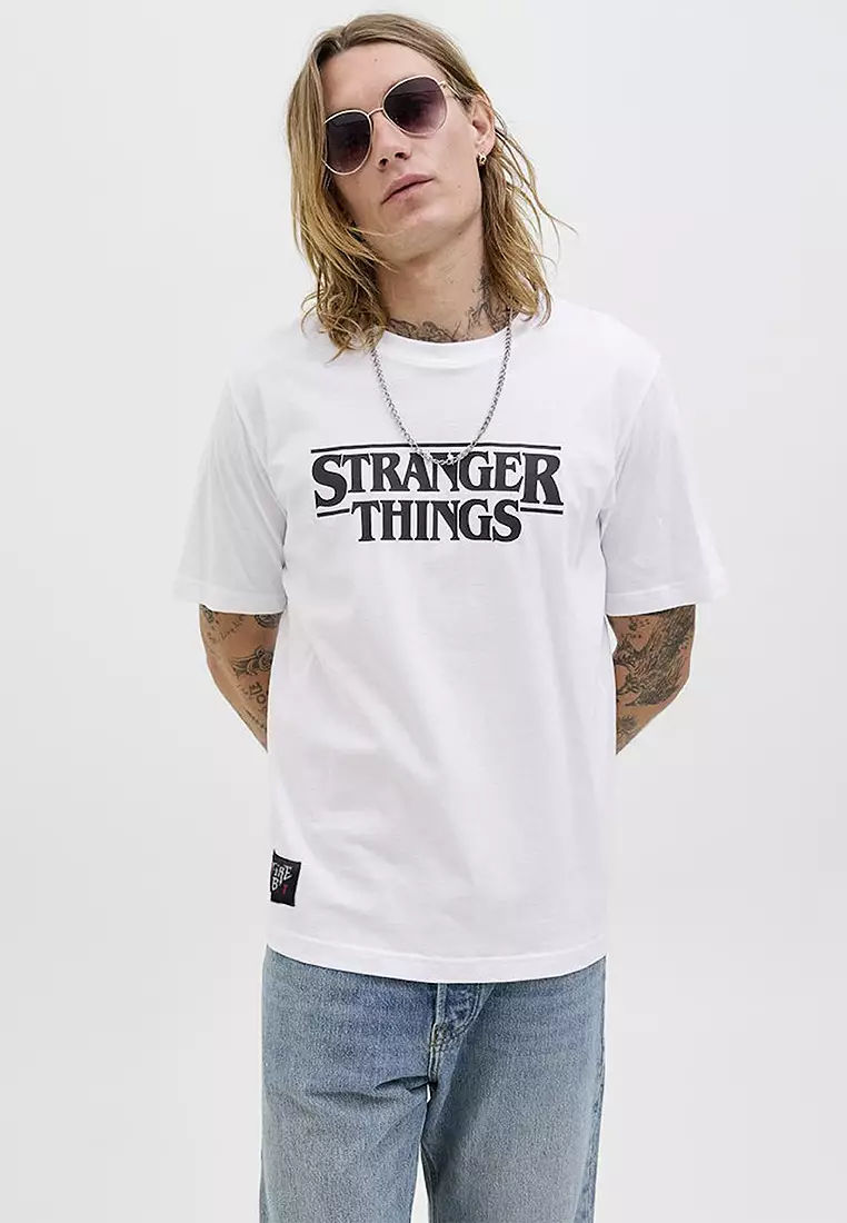 Buy Jack & Jones Stranger Things Short Sleeves Tee Online | ZALORA Malaysia