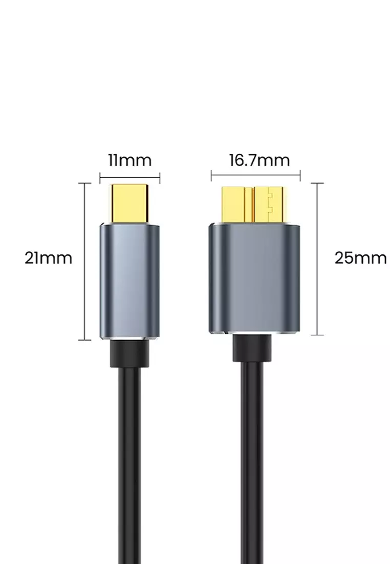 Buy Latest Gadget Optimus 1 Meter Type-C To Micro B Hard Drive USB 3.0 ...