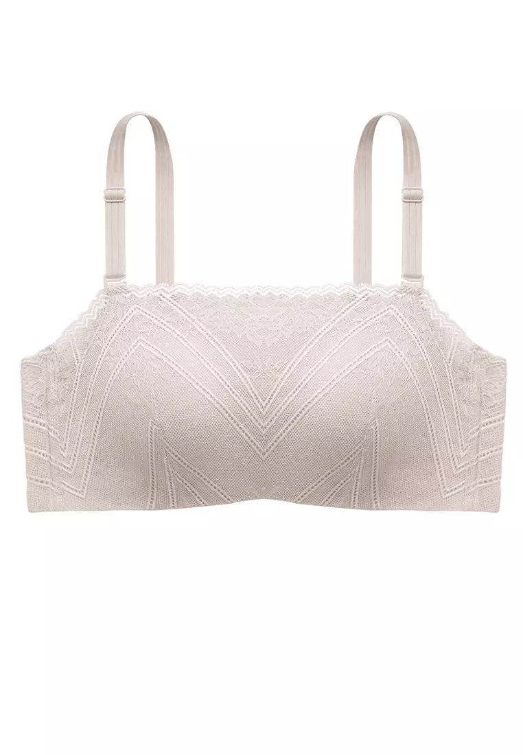 Buy Zitique Versatile Strapless Lace Push Up Comfort Bra Online