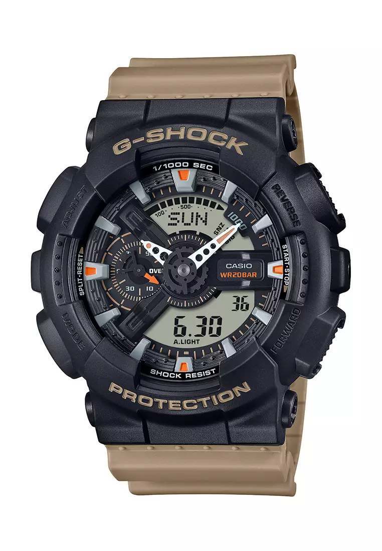 Buy G-Shock TWO TONE UTILITY COLORS GA-110TU Men's Analog Digital Watch ...