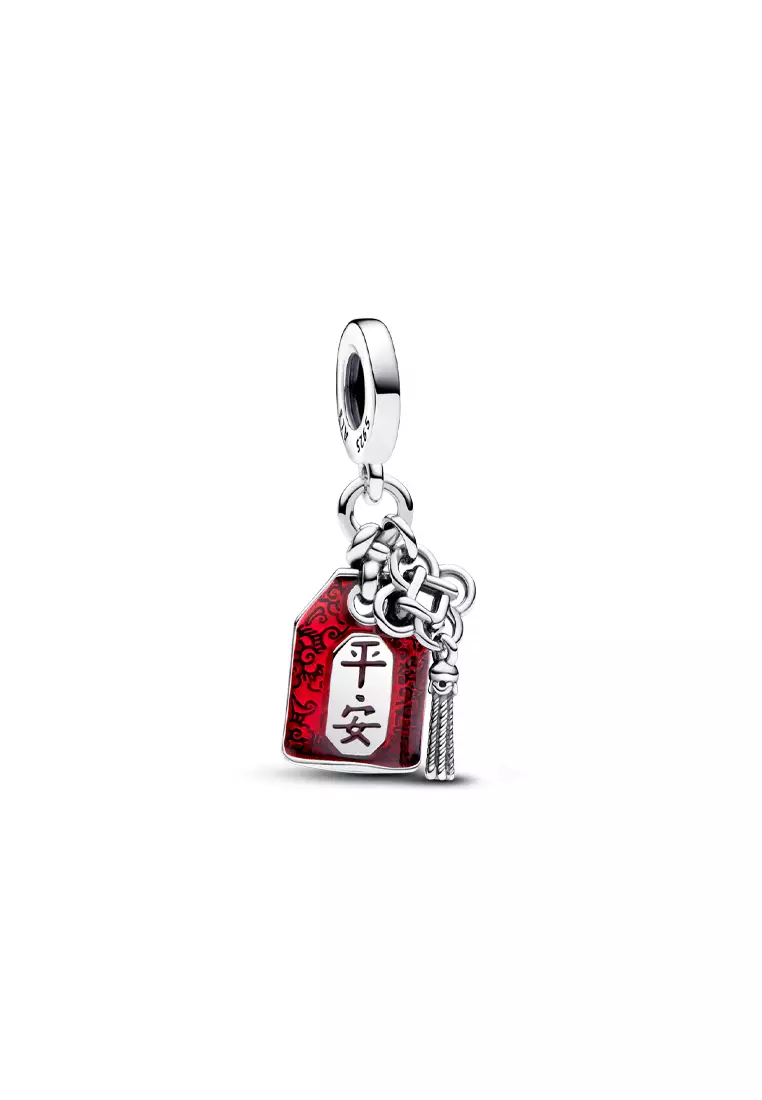 Buy PANDORA Pandora Lucky Amulet Double Dangle Charm Online | ZALORA ...