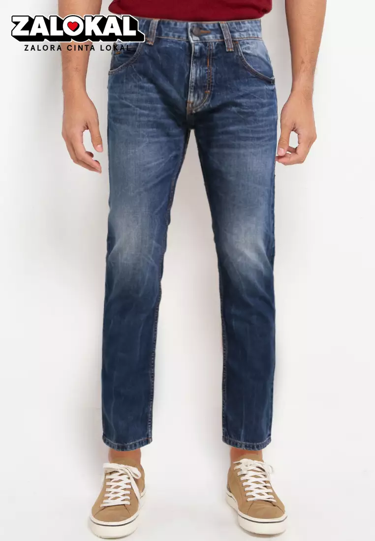 Jual Cardinal Cj Denim Etrick Original 2025 | ZALORA Indonesia