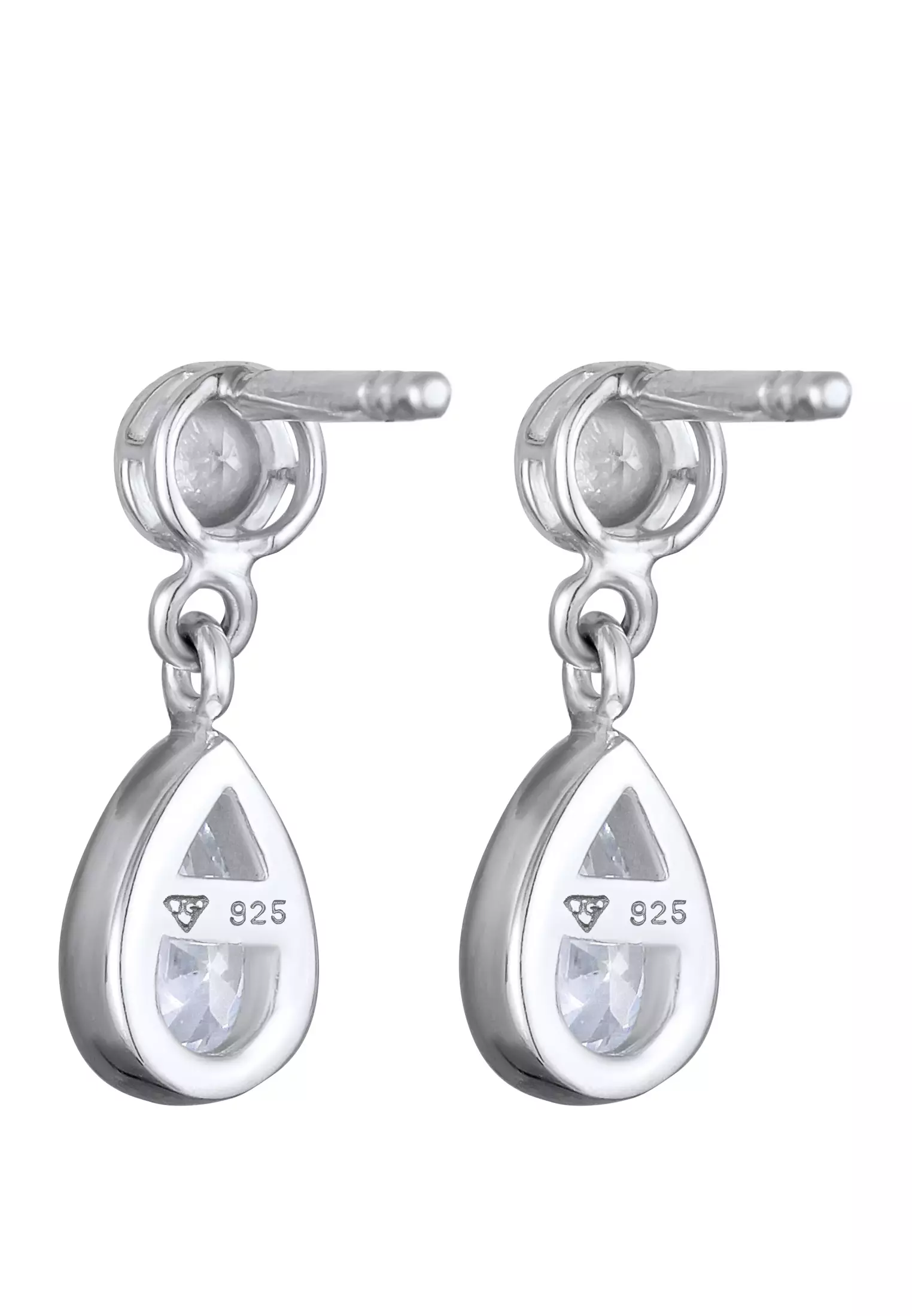Buy ELLI GERMANY Pear Zirconia Drop Earrings – 925 Silver 2026 Online ...