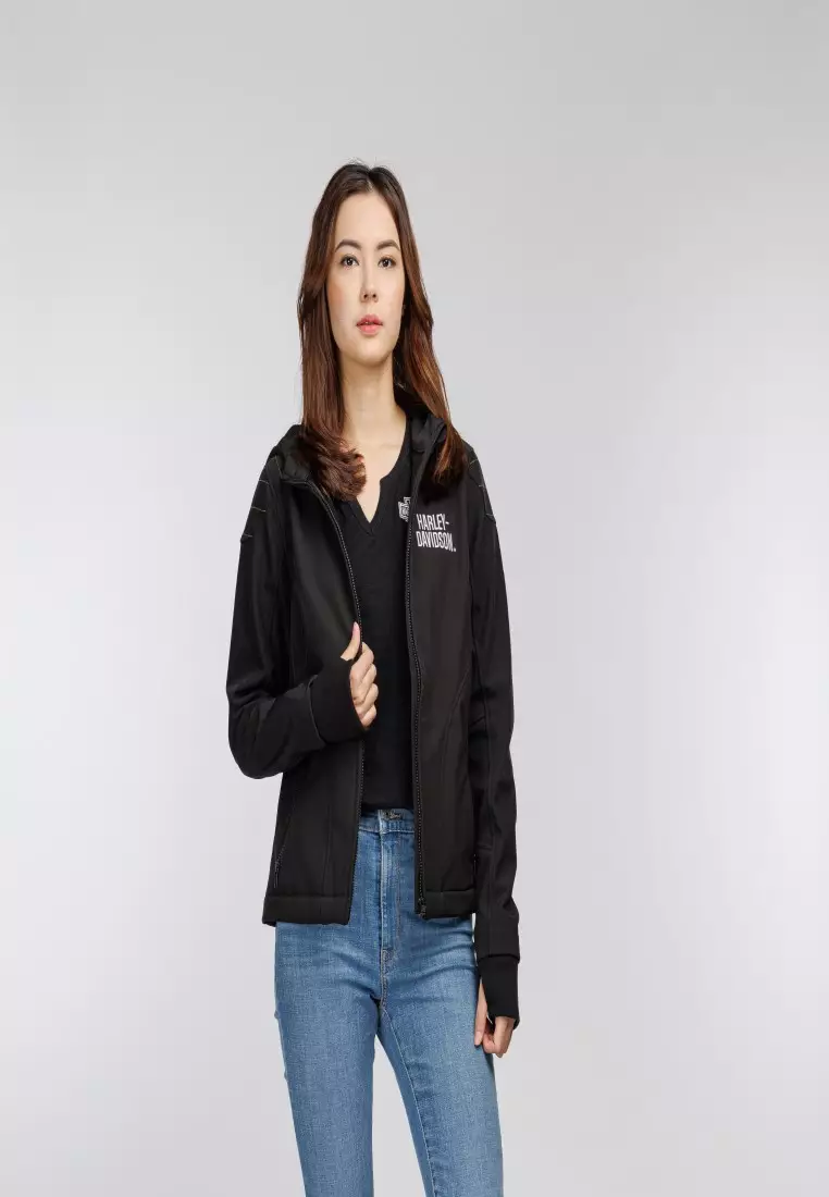 Buy Harley-Davidson Harley-Davidson Miss Enthusiast Softshell Jacket 2023 Online | ZALORA ...