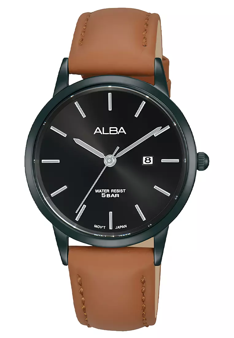 Jual Alba Alba Fashion AH7BV3X1 Jam Tangan Analog Wanita Black - Brown ...