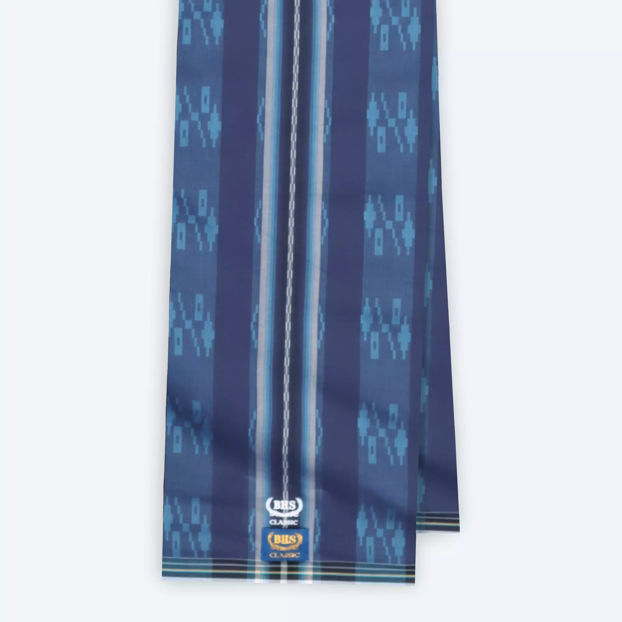 Jual BHS Sarung BHS Classic Gold Motif C44 DKA SJ Navy Original 2025 ...