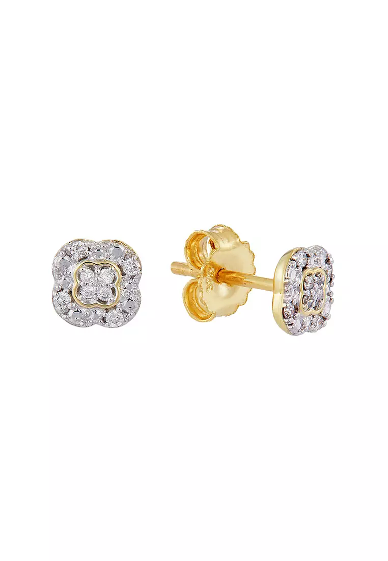 Buy HABIB HABIB Diamond Earrings in 375/9K Yellow Gold 457540224 2025 ...