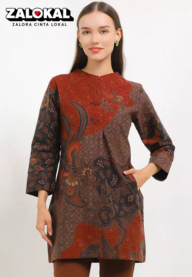 Jual Batik Talenta Exclusive BATIK TALENTA EXCLUSIVE batik wanita blous ...