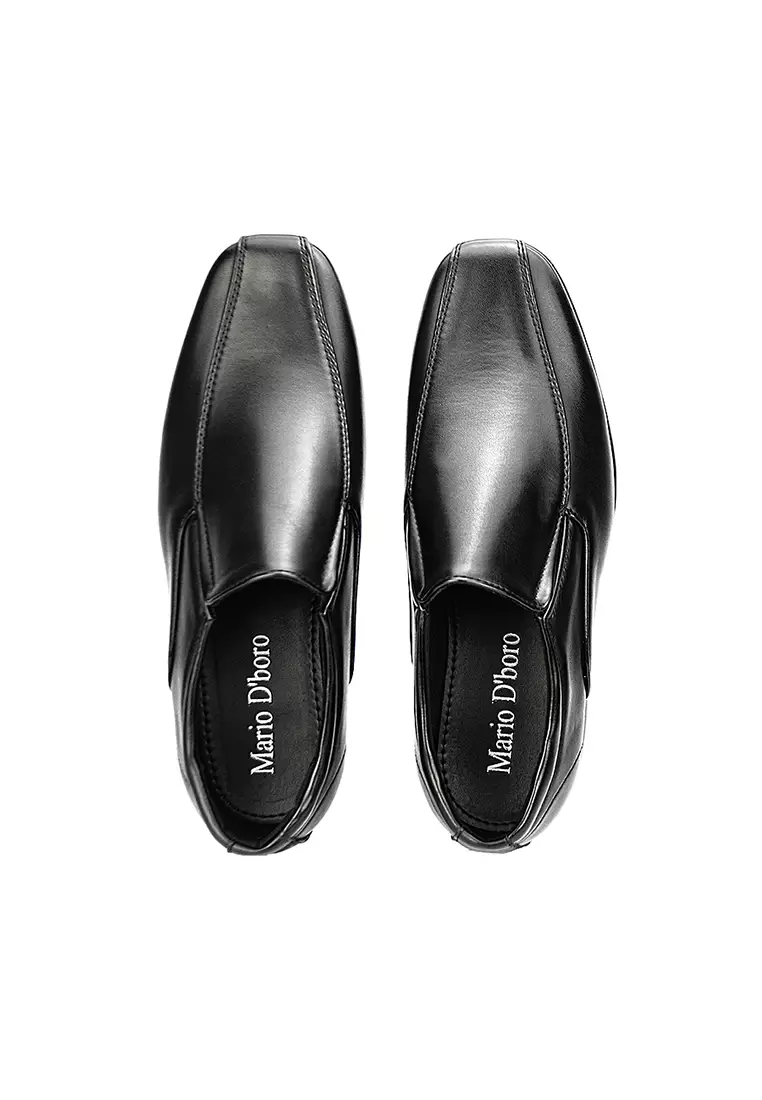 Buy Mario D' boro Runway Men's Formal Slip On Shoes Mw 24426 Black C42 ...