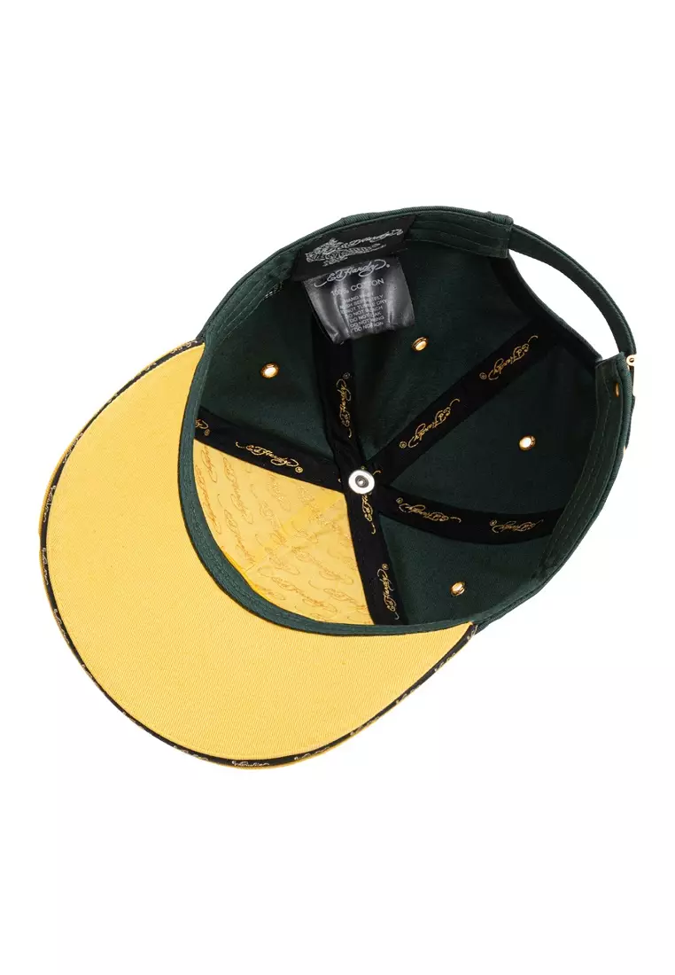 Buy Ed Hardy 3D Rhinestone Embroidered Baseball Cap Online | ZALORA ...