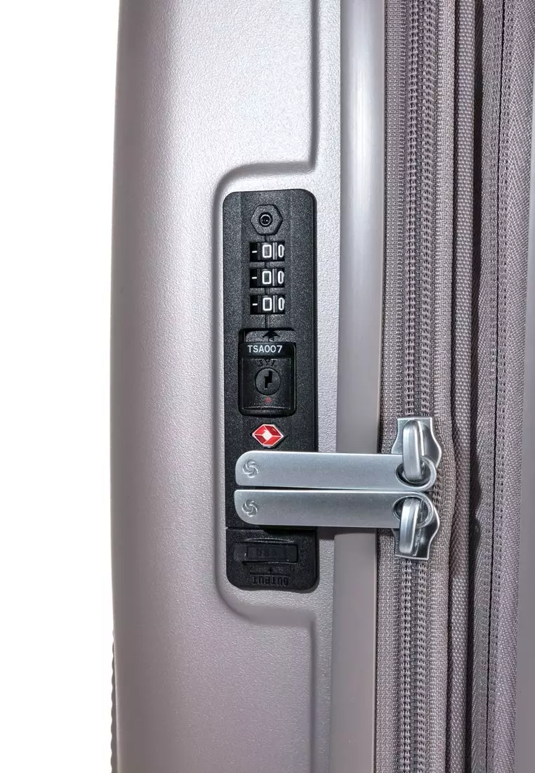 Buy Samsonite Enwrap Spinner 55/20 EXP Luggage - Matte Latte Online ...