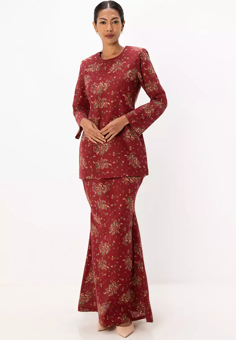 Buy Butik Sireh Pinang Baju Kurung Moden Zaitun Online | ZALORA Malaysia