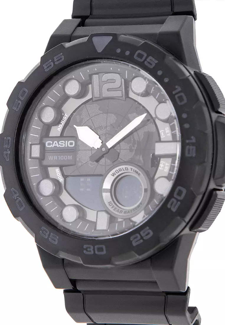 Buy Casio Digital Analog Watch AEQ-100W-1BVDF 2025 Online | ZALORA Philippines