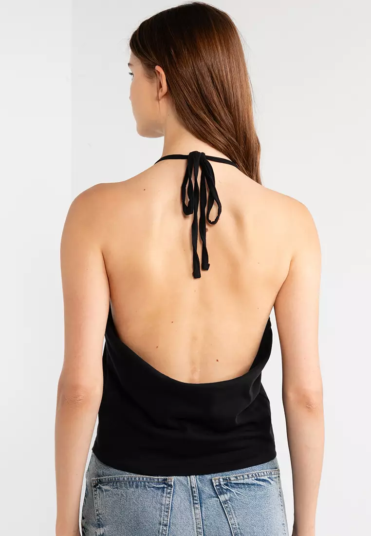 Buy Harley-Davidson Harley-Davidson Halter Neck Tank 2024 Online | ZALORA