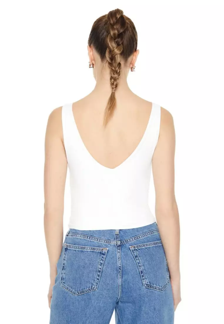 Buy Forever 21 Contour Sculpt Cropped Tank Top 2024 Online Zalora