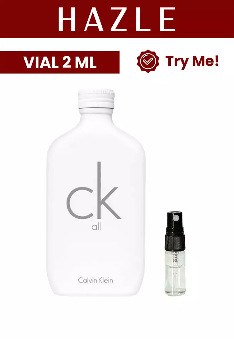 Jual Calvin Klein [Vial] Calvin Klein CK All Unisex EDT 2 ml Original ...