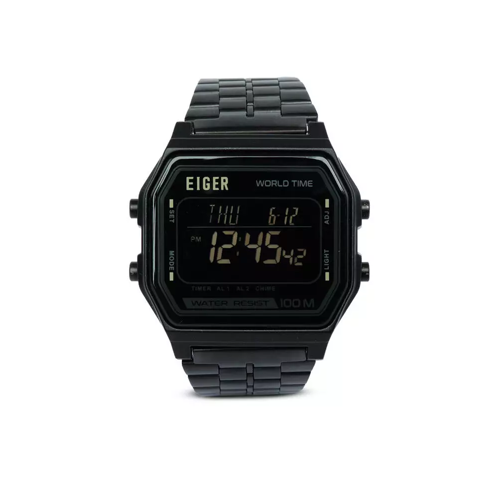 Jual Eiger Eiger Moa Retro Digital Watch Original 2026 | ZALORA Indonesia