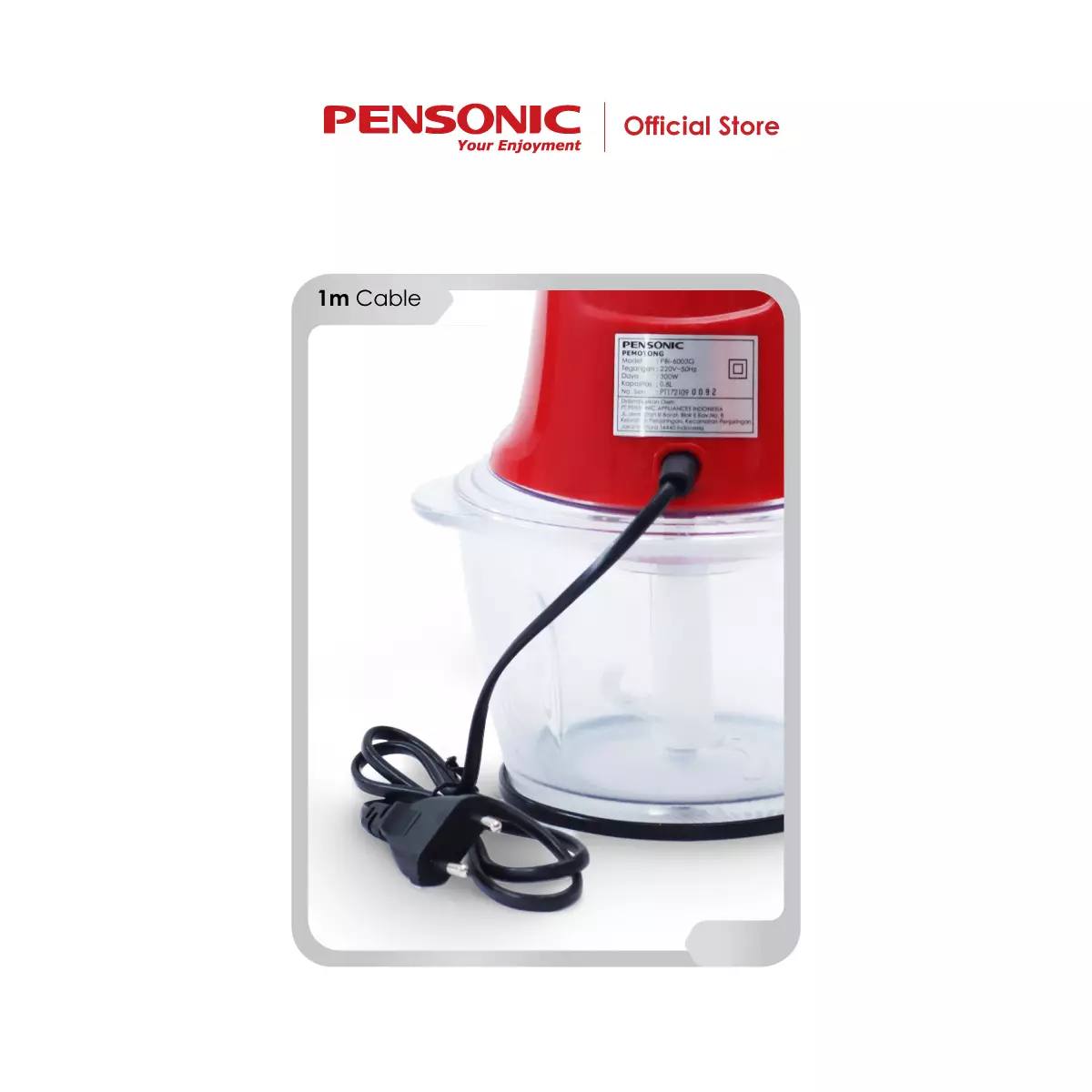 Jual Pensonic PENSONIC Food Chopper Processor Lalisa Blender Daging ...