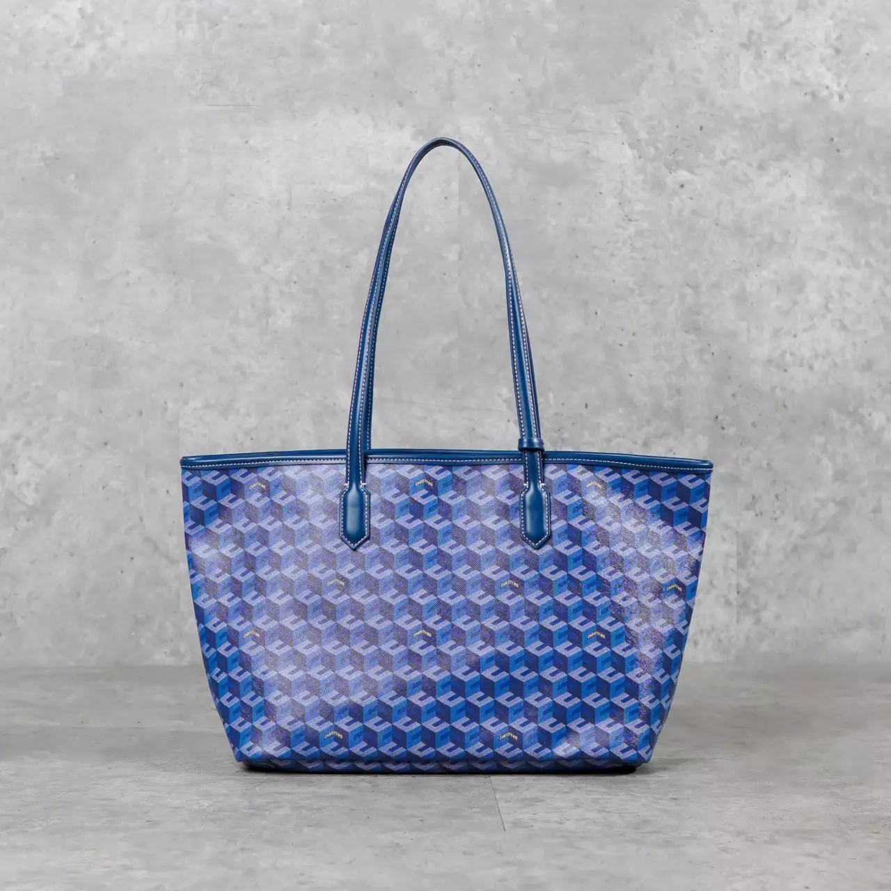 Jual Christy Ng Tas CHRISTY NG RUSSO MONOGRAM PATTERN BLUE TOTE BAG ...