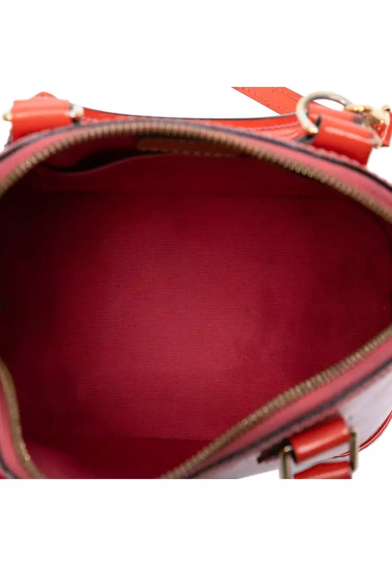 Buy Louis Vuitton Pre-Loved Louis Vuitton Monogram Vernis Alma Bb ...