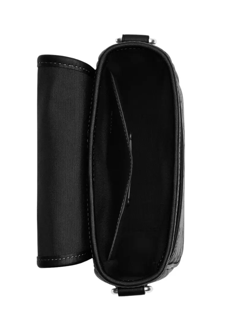 Coach Mens Lucas Crossbody Bag In Signature Jacquard - Black 2026 | Buy ...