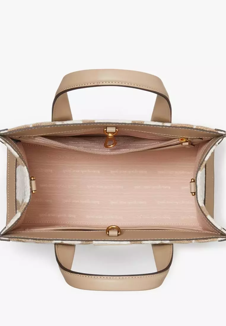 Jual Kate Spade Kate Spade Flower Monogram Manhattan Chenille Small ...