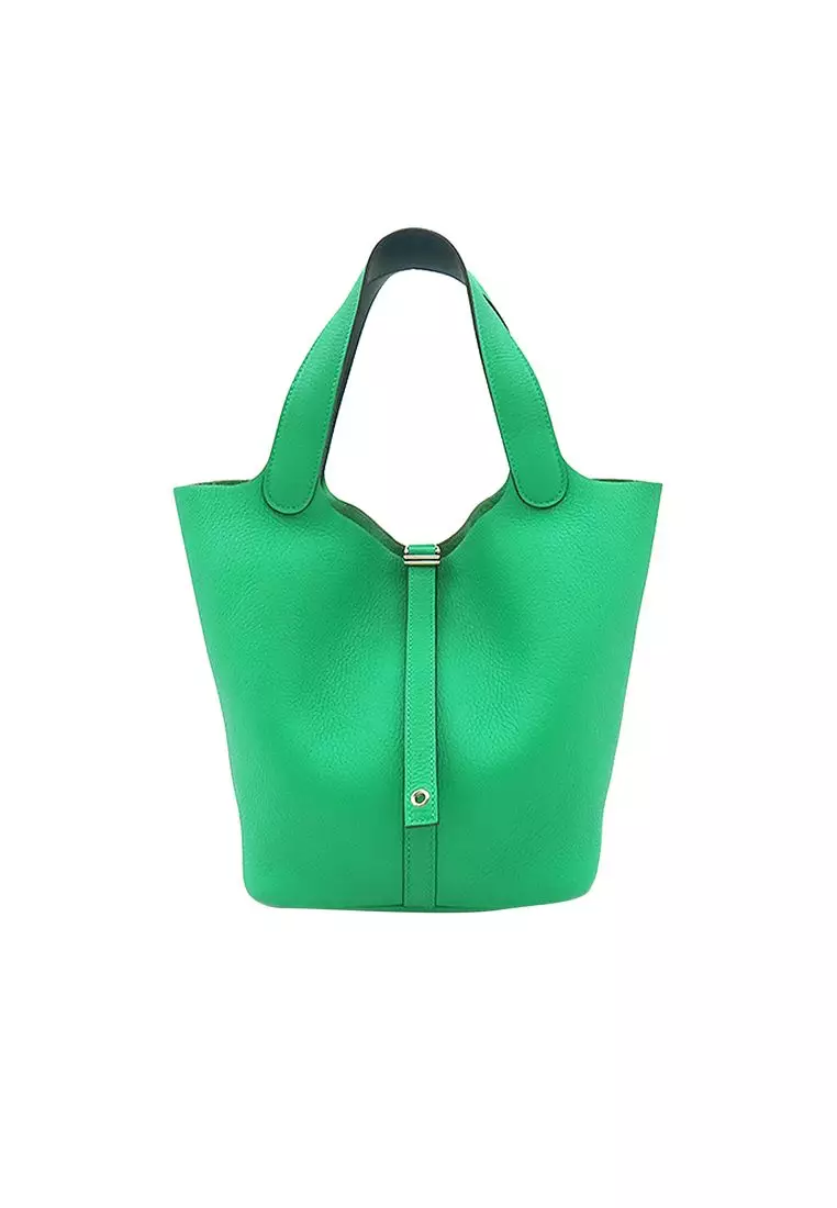 Buy Hermès Pre-Loved Hermès Clemence Picotin Lock 22 2026 Online ...