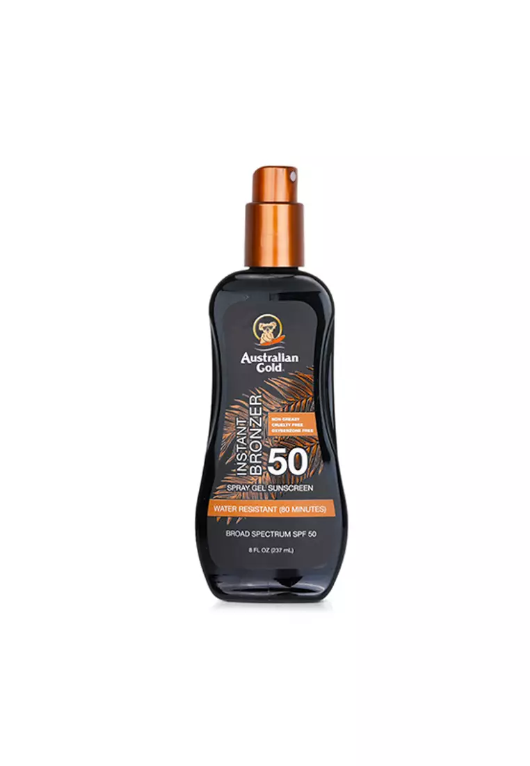 Buy Australian Gold AUSTRALIAN GOLD - Spray Gel Sunscreen SPF 50 with ...