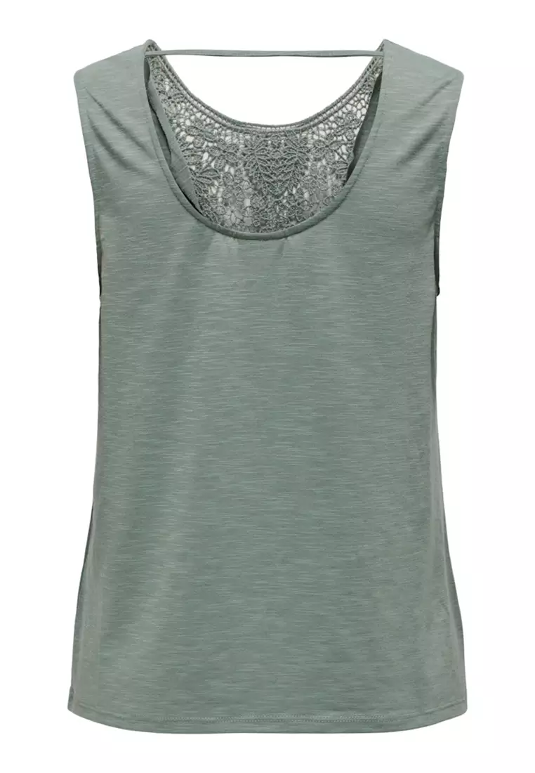 Buy JACQUELINE DE YONG Dodo Sleeveless Top 2025 Online | ZALORA