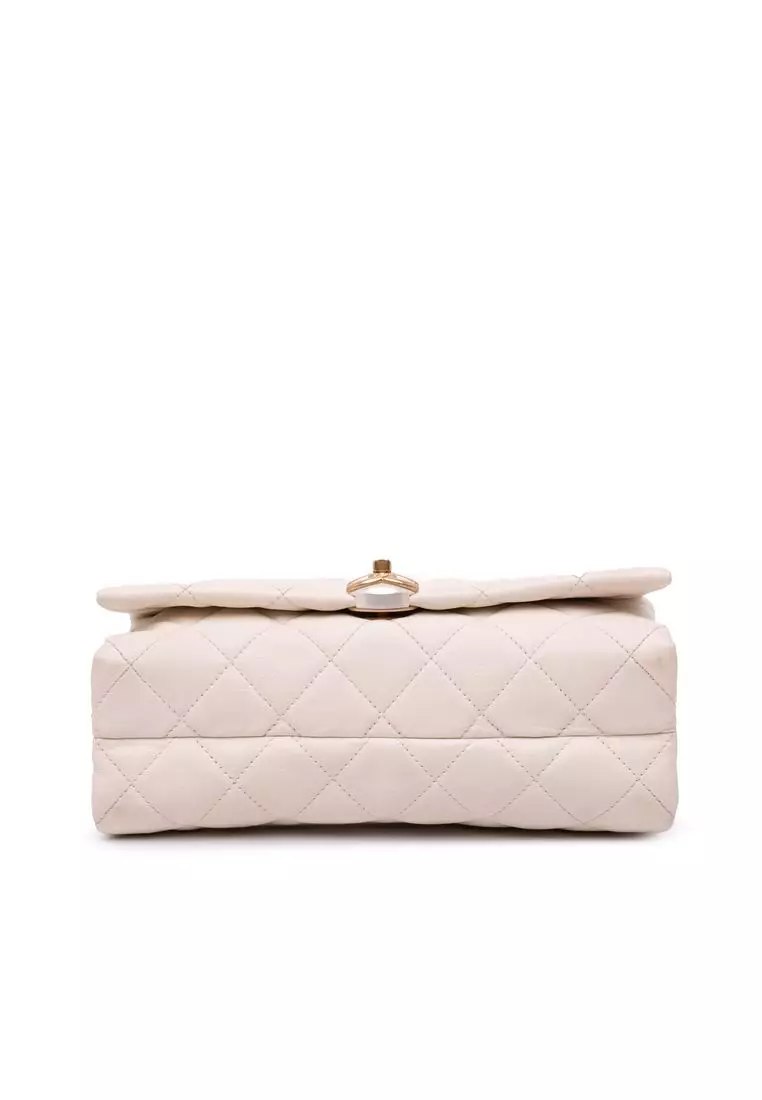Buy Chanel Pre-Loved Chanel Small Quilted Calfskin Pearl Cc Accordion ...