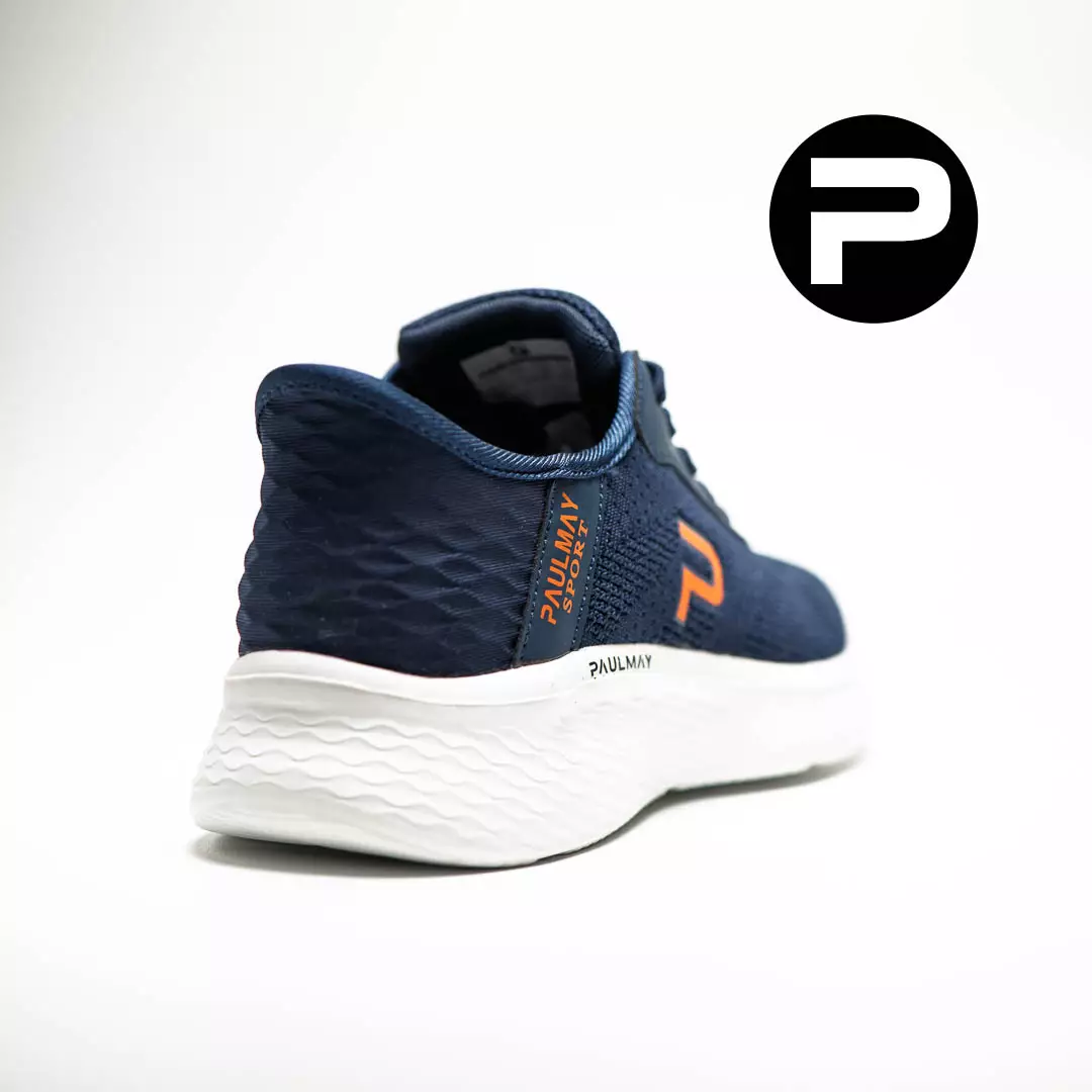 Jual PAULMAY PAULMAY - Sepatu Sneakers Running Pria Go Run Navy ...