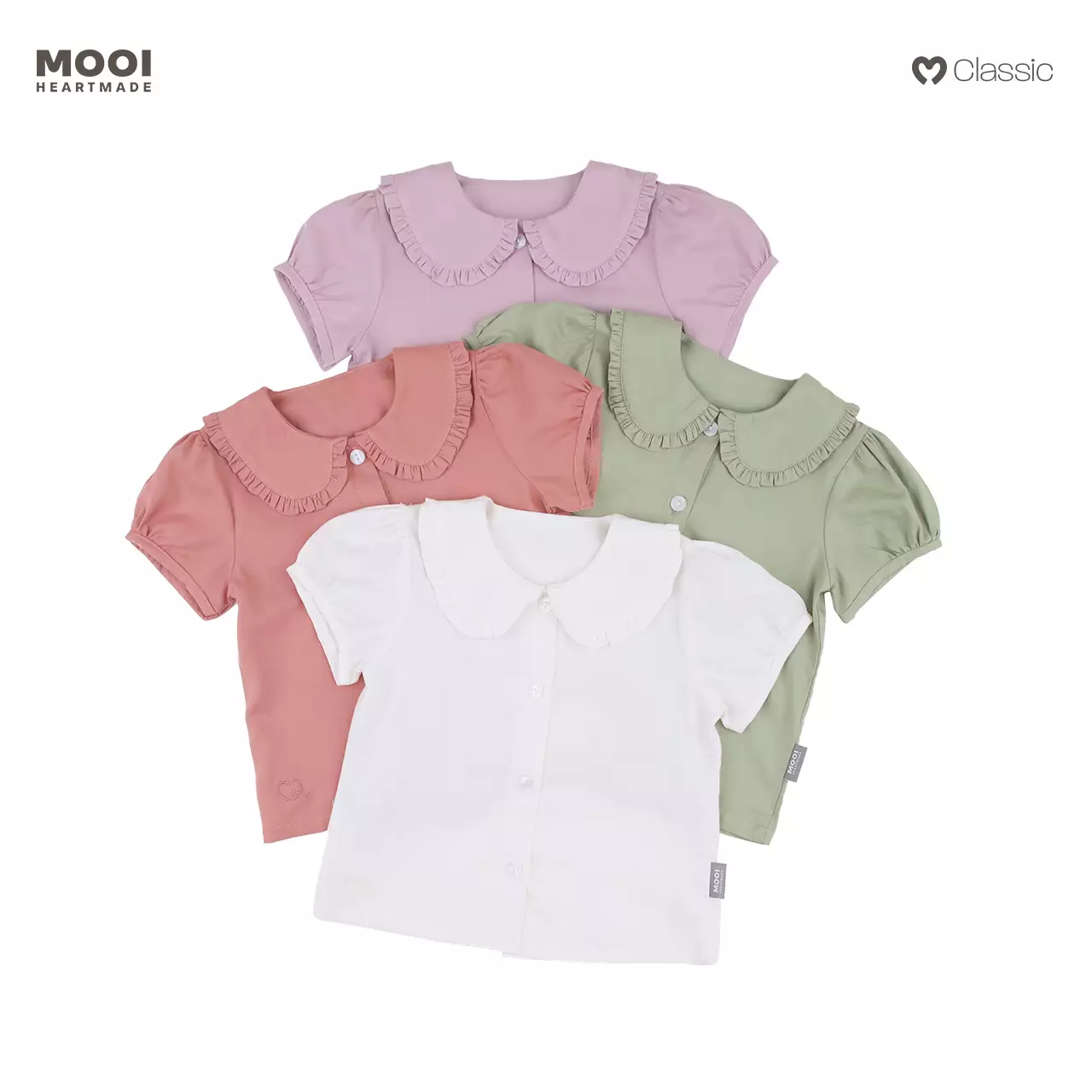 Jual Mooi Heartmade Mooi Atasan Anak Perempuan Charlotte Puff Shirt ...