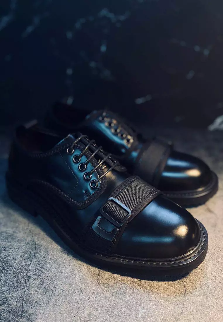 Buy Twenty Eight Shoes Darkness Faux Leather Derby Shoes F82 Online ...