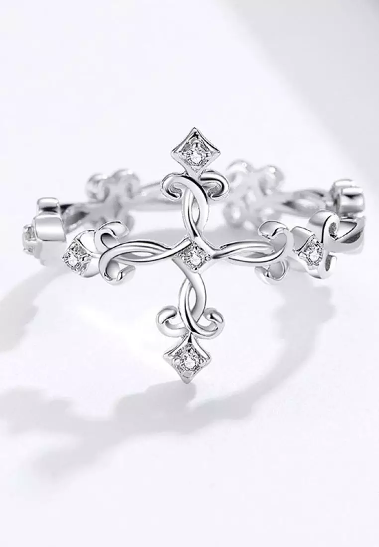 Jual DAVINA Jewelry DAVINA Men Gabriella Ring Sterling Silver 925 - Cincin Wanita Perak S925 ...