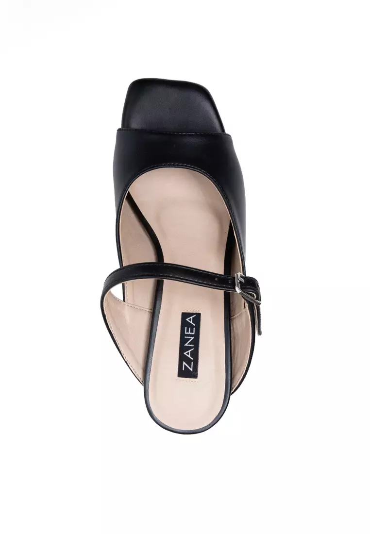 Buy Zanea Shoes Midge Mules (Black) 2025 Online | ZALORA Philippines