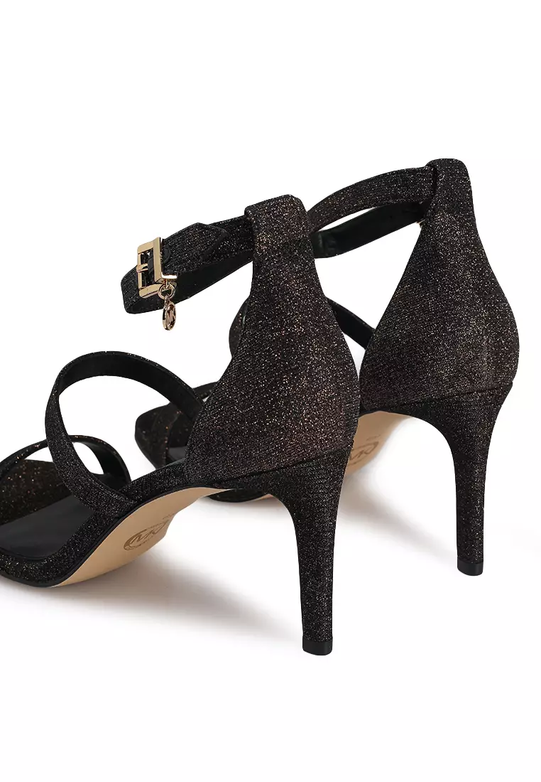 Jual Michael Kors Koda Glitter Chain Mesh Heel Sandals (cq) Original ...