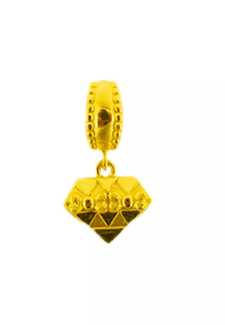 Buy CHOW TAI FOOK Jewellery CHOW TAI FOOK 999 Pure Gold Charm - Hearty ...