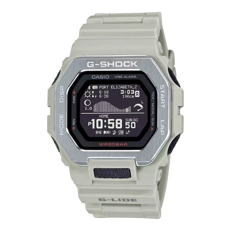 Jual Casio Jam Tangan Pria Casio G-Shock G-Lide GBX-100-8DR Natural Beach Color Digital Dial ...
