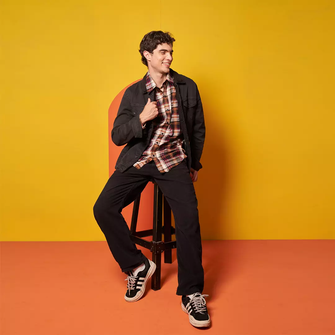 Jual ETHAN WHITE Ethan White - Long Sleeve Check Cicre Original 2025 ...