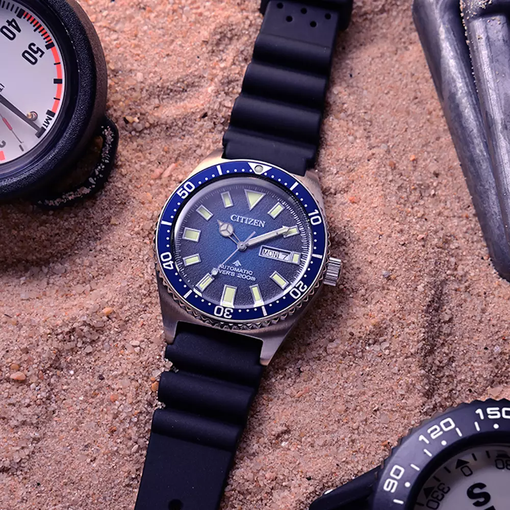 Jual Citizen Citizen Promaster CTZ NY0129-07L Rubber Strap Men's ...