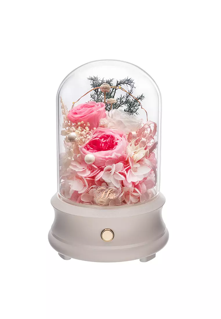 Jual Her Jewellery Clestial Speaker with Preserved Flower Pink ...