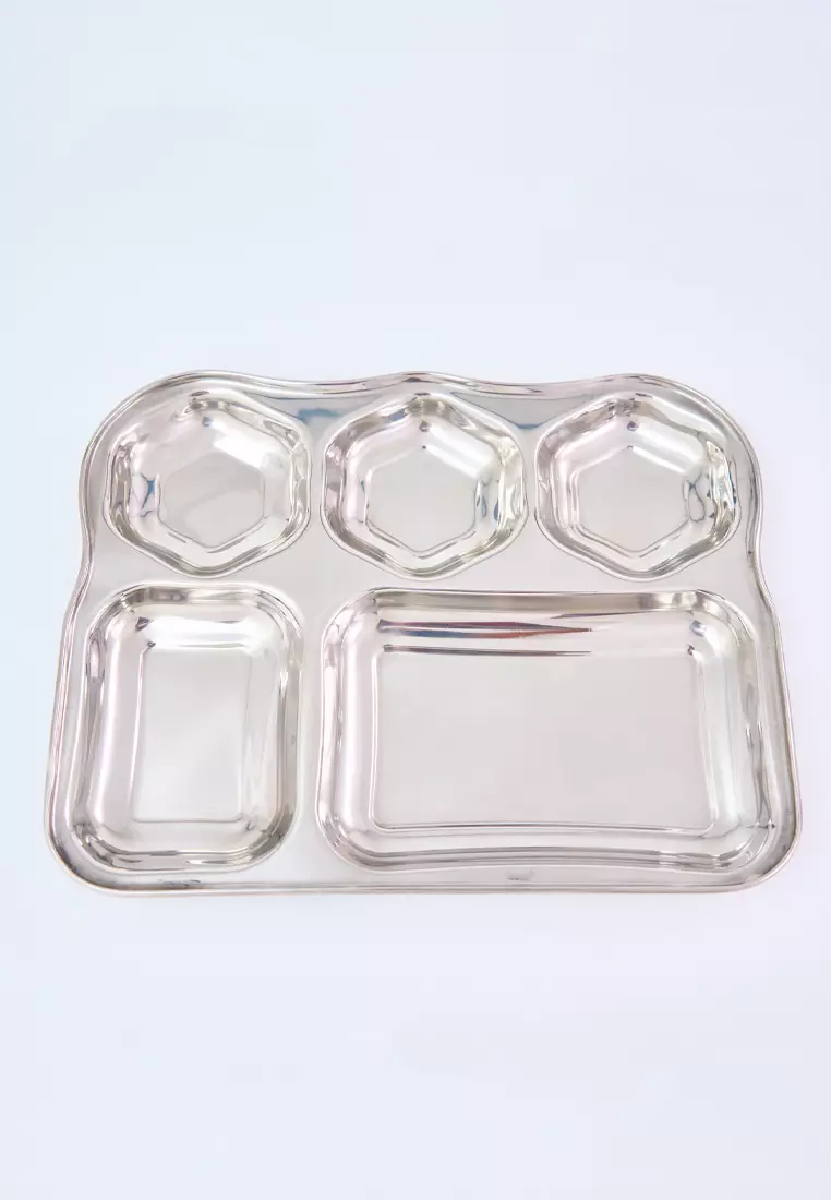 Buy Vinod 33cm High Quality Rectangle Mess Tray Online | ZALORA Malaysia
