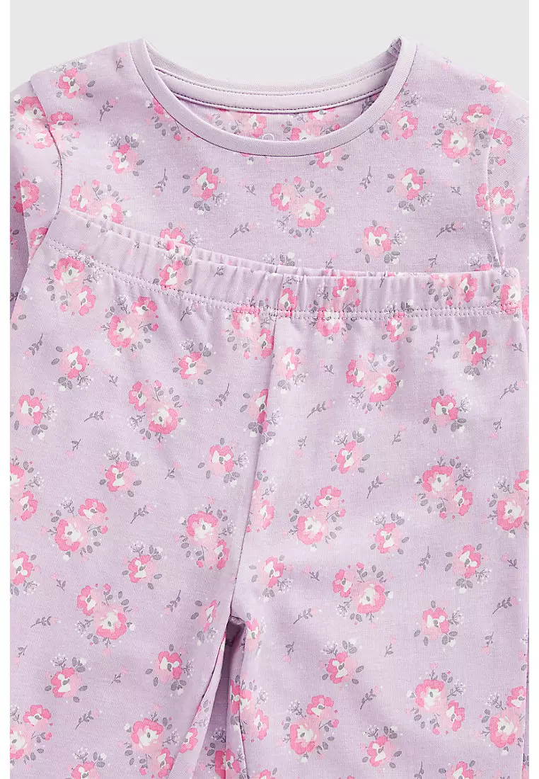 Buy Mothercare Lilac Floral Pyjamas Online | ZALORA Malaysia