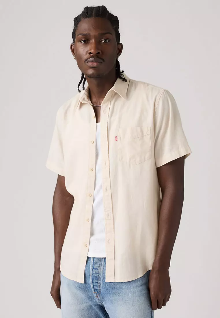 Jual Levi's Levi's® Men's Short-Sleeve Classic Standard Fit Shirt ...
