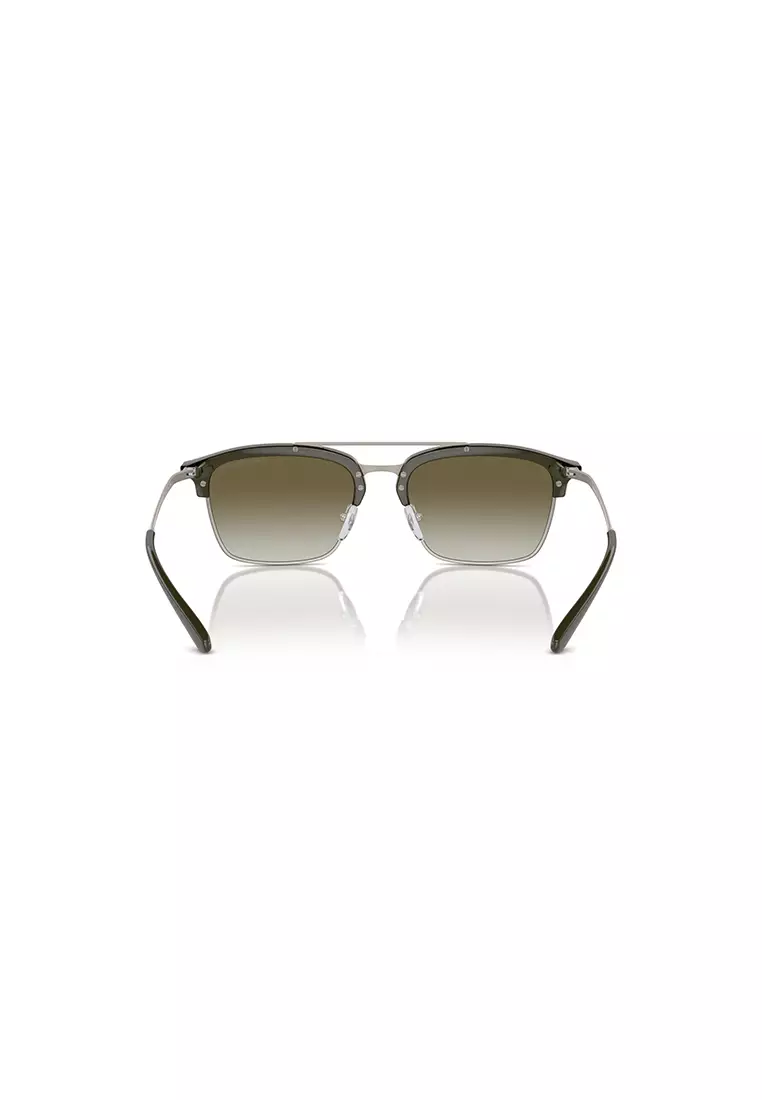Buy Emporio Armani Men Pilot Frame Green Sunglasses, UV Protection ...
