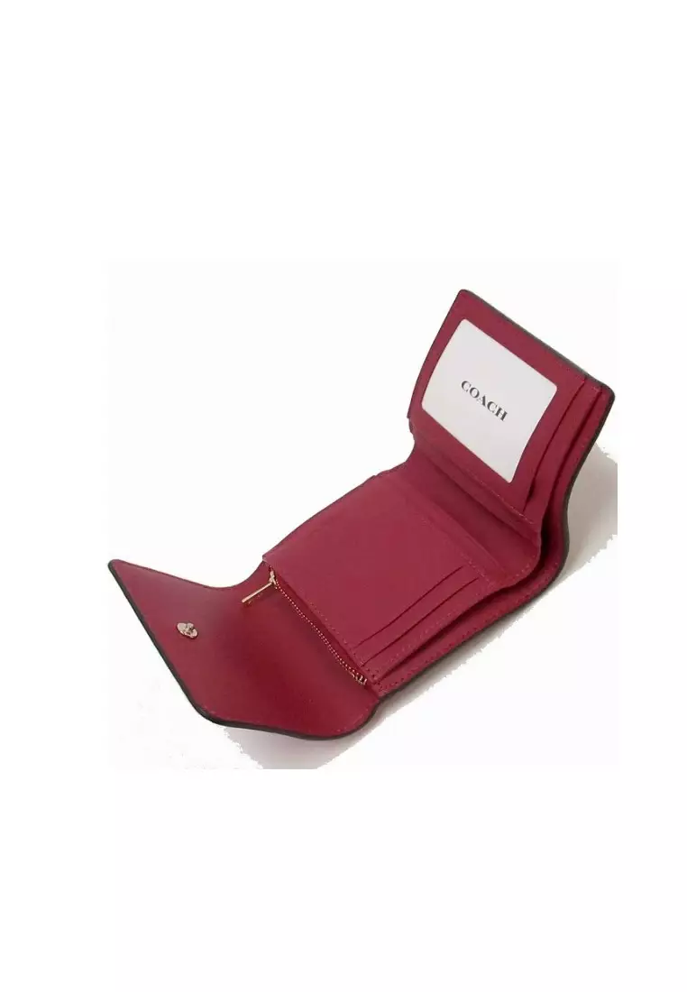 Buy Coach COACH SMALL WALLET IN SIGNATURE CANVAS(CE930)-IM/Brown 1941 ...