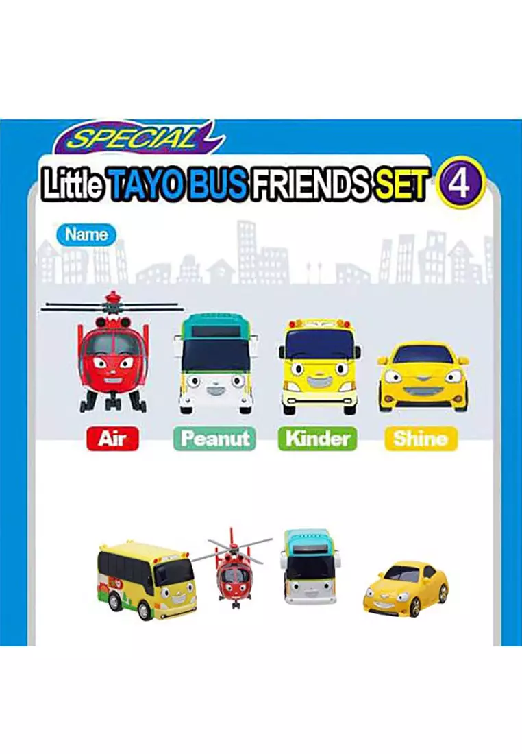 Jual Tayo The Little Bus Original Tayo The Little Bus 4 Style Mini Cars ...