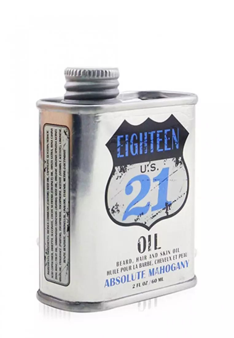 Buy 18.21 Man Made Beard, Hair And Skin Oil - # Absolute Mahogany 60Ml ...